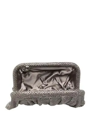 Benedetta Bruzziches Draped Clutch - Silver