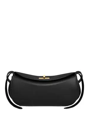 Celine Little Hot Dog In Supple Natural Calfskin - Black