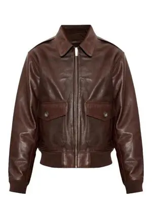 A.P.C. A.P.C. Leather Zip Jacket