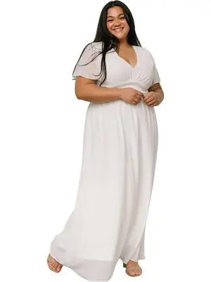 XH TEXTILES Birdie Maxi Dress - White