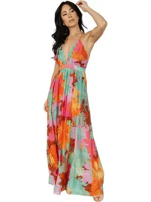 POLAGRAM Miramar Maxi Dress - Multi Print