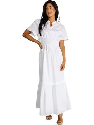 SUGAR LIPS Vera Maxi Dress - Off White