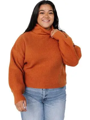 LUMIERE Malcolm Turtleneck Sweater - Spice