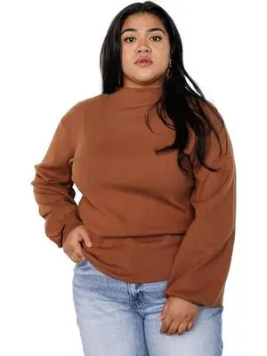 LUMIERE Sutton Sweater Top - Brown