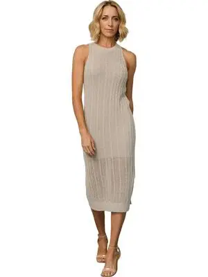 BESTSELLER Nalani Knit Tank Dress Stone