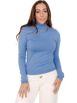 BESTSELLER Lorelai Turtleneck Sweater Top - Blue