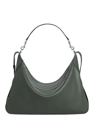 Celine Large Strap Romy In Supple Calfskin - Black