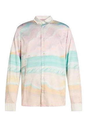FAMILY FIRST Shirt Size Viscose, Elastane - Ivory