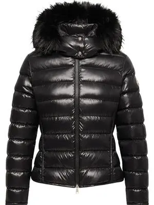 Moncler Badyeffe Hooded Short Down Jacket - Black
