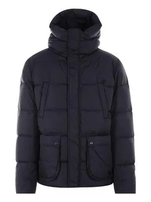 HERNO Herno High Neck Hooded Down Jacket