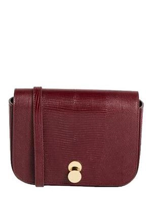 Fabiana Filippi Cross-body Bag Burgundy Leather - Red