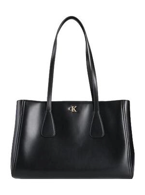 Calvin Klein Shoulder Bag Recycled Polyester, Polyurethane - Black