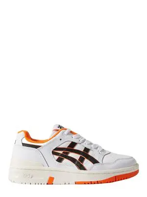 Asics Solid Color Leather Sneakers  White