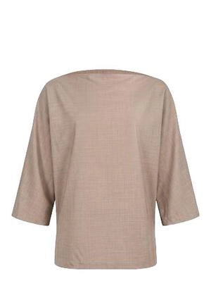 P.a.r.o.s.h P. A.r. O.s. H. Top Size Virgin Wool, Elastane - Grey