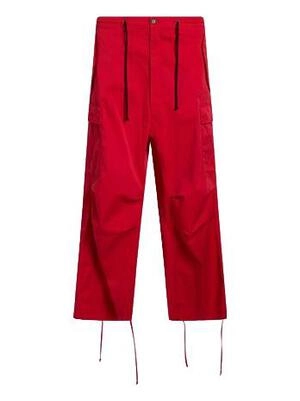 DEPARTMENT 5 Pants Size Cotton, Elastane - Red