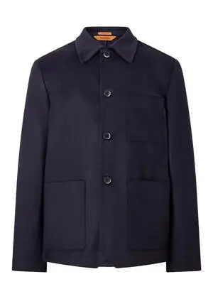 Barena Venezia Cashmere Overshirt - Blue
