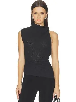 Proenza Schouler White Label Circe Top - Black