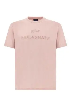 Paul & Shark Lightweight Cotton Jersey T-shirt With Print - Zephyr