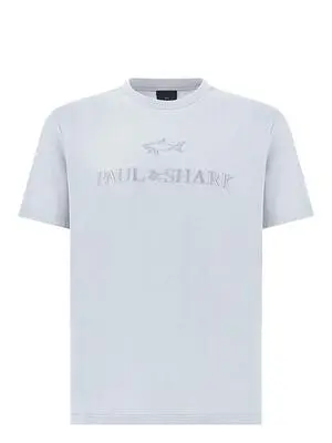 Paul & Shark Lightweight Cotton Jersey T-shirt With Print - Skyride