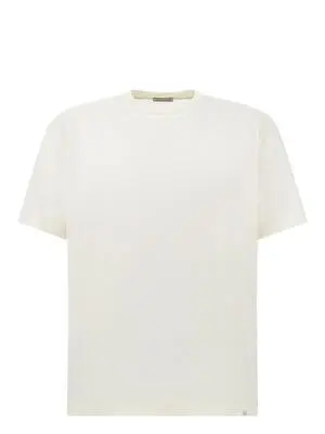 Paul & Shark Cotton And Cashmere T-shirt - Blanc De Blanc