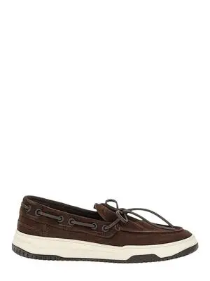 Paul & Shark Yacht Club Loafers - Coffee