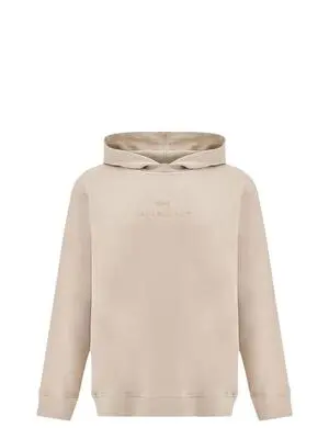 Paul & Shark Hoodie In Active Fleece Cotton - Beige