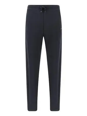 Paul & Shark X-soft Sport Trousers In Cotton Active Fleece - Dama Blue