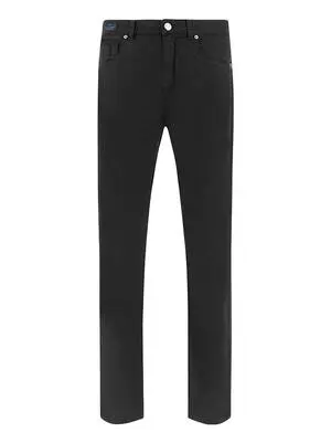 Paul & Shark Varese Stretch Cotton Trousers - Black