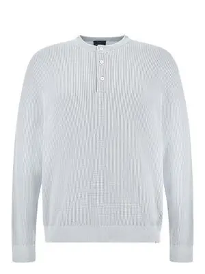 Paul & Shark Piuma Cotton And Microfiber Crewneck Sweater - Skyride