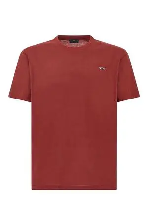 Paul & Shark Cotton Jersey T-shirt Ruby Wine
