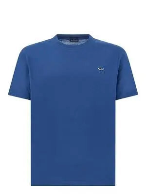 Paul & Shark Cotton Jersey T-shirt Bluette