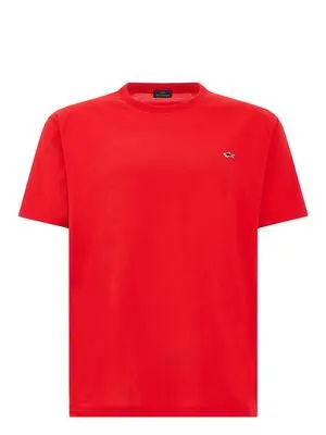 Paul & Shark Cotton Jersey T-shirt Red