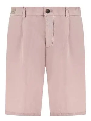 Paul & Shark Linen And Cotton Bermuda Shorts - Zephyr
