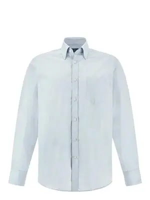 Paul & Shark Sea Island Cotton Shirt Light Blue