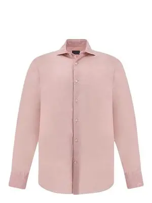 Paul & Shark Garment‑dyed Cotton Voile Shirt - Zephyr