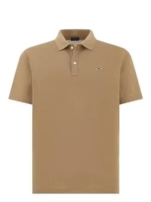 Paul & Shark Double Piqué Cotton Polo - Khaki