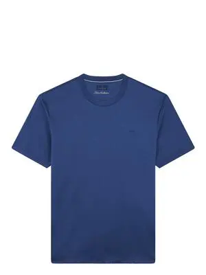 Paul & Shark Cotton Jersey T-shirt With Shark Fin Embroidery - Versilia