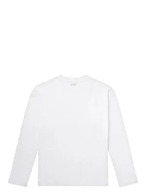Dries Van Noten Hegland Cotton-jersey T-shirt - White