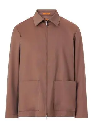 Barena Venezia Cotton-blend Gabardine Overshirt - Brown