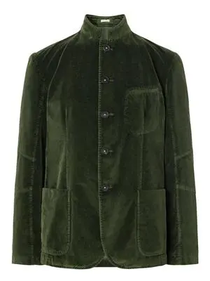 MASSIMO ALBA Massimo Alba Gstaad Cotton-Velvet Jacket