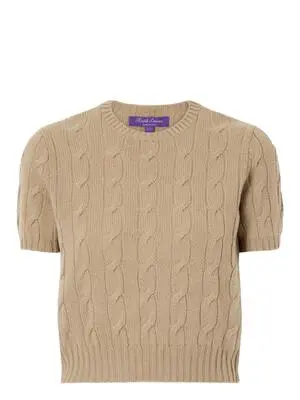 Ralph Lauren Cable-knit Cashmere Sweater - Neutrals