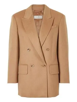 Max Mara Olimpia Hair Blazer - Camel