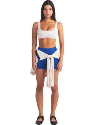 SKIMS Micro Scoop Bra | White | | Nike Ribbed Seamless - Ivory