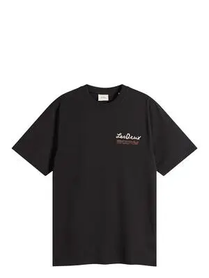 LES DEUX Rural T-shirt - Black