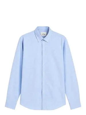 LES DEUX Konrad Oxford Shirt - Light Blue