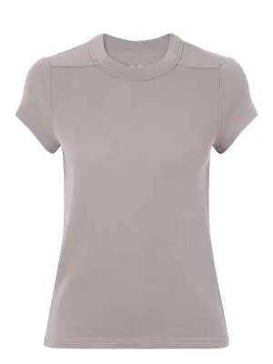 Rick Owens Level Cropped Cotton-jersey T-shirt - Gray