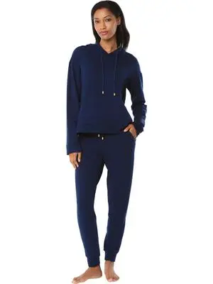 Helen Jon Luxe Jogger With Ankle Length - Navy