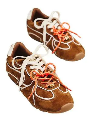NAKED WOLFE Adored Suede Sneakers