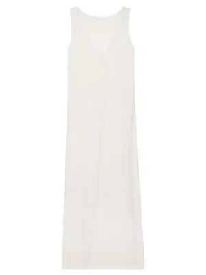 Zadig&Voltaire Deva Navy Sleeveless Dress - Ecru