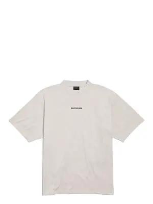 Balenciaga New Back Medium Fit T-shirt - White